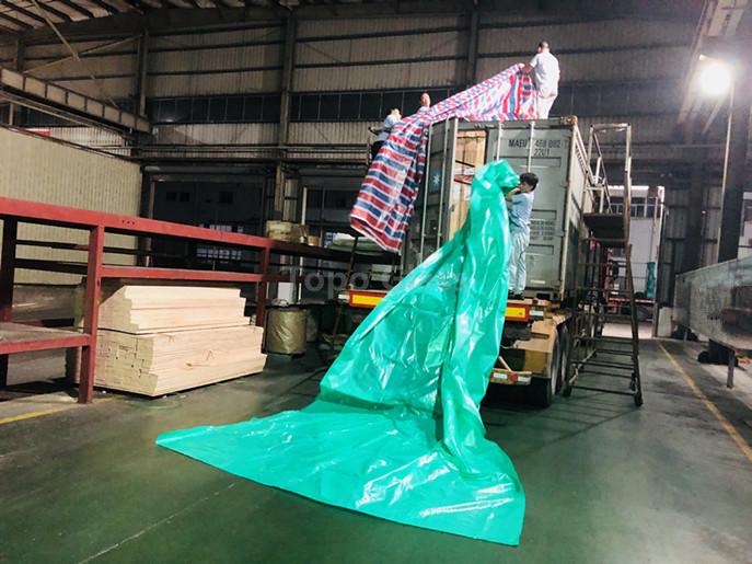 How To Loading Glass To 20 Open Top Container?